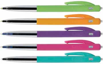 Bic balpen M10 Clic Colors - Pak van 50 stuks | Eska office